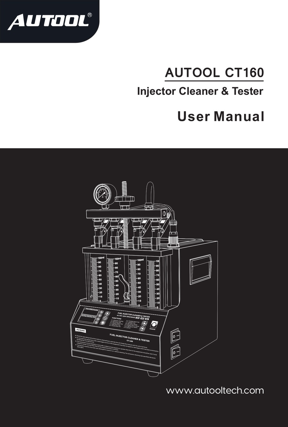 AUTOOL CT160 USER MANUAL Pdf Download | ManualsLib
