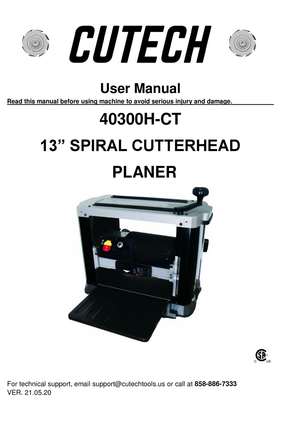 CUTECH 40300H-CT USER MANUAL Pdf Download | ManualsLib