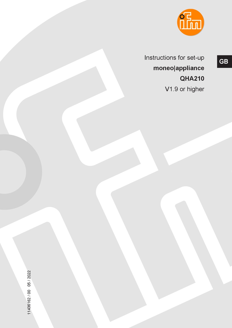 IFM QHA210 INSTRUCTIONS FOR SETUP Pdf Download | ManualsLib
