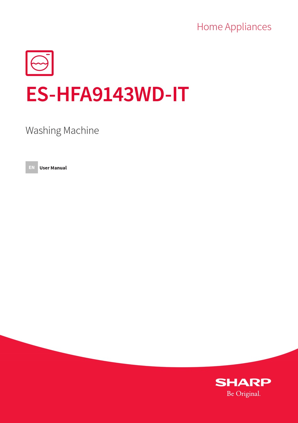 SHARP ES-HFA9143WD-IT USER MANUAL Pdf Download | ManualsLib