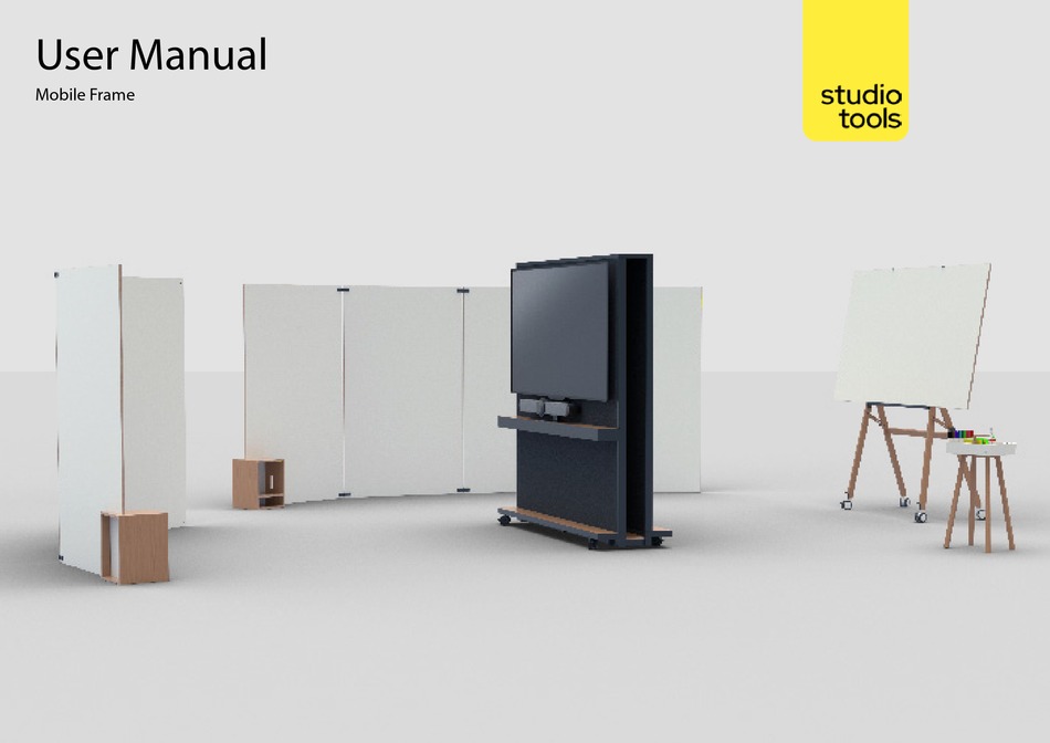 STUDIO TOOLS MOBILE FRAME USER MANUAL Pdf Download | ManualsLib