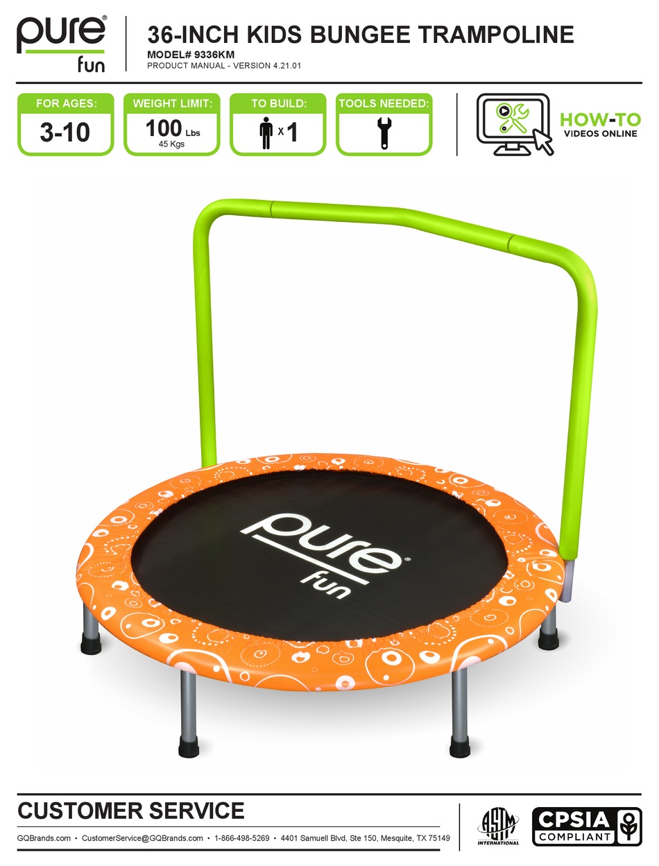 PURE FUN 9336KM PRODUCT MANUAL Pdf Download | ManualsLib