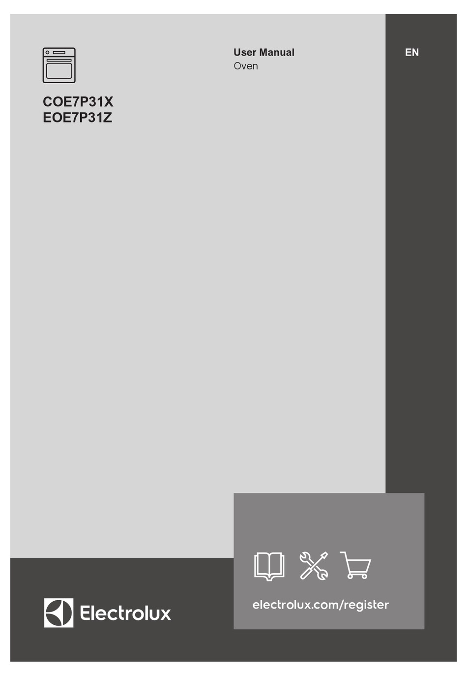 ELECTROLUX COE7P31X USER MANUAL Pdf Download | ManualsLib