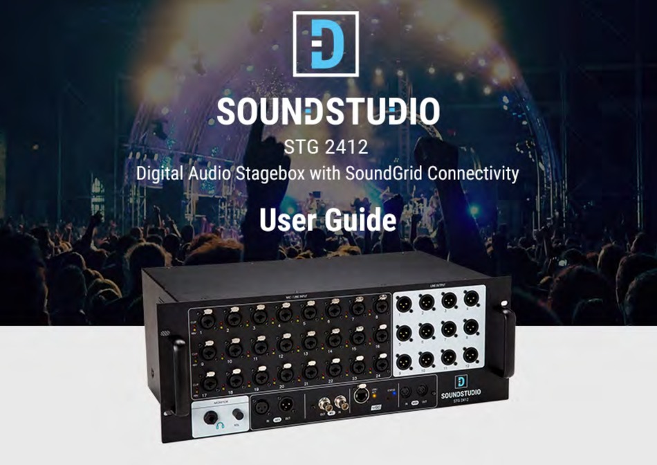 WAVES SOUNDSTUDIO STG-2412 USER MANUAL Pdf Download | ManualsLib