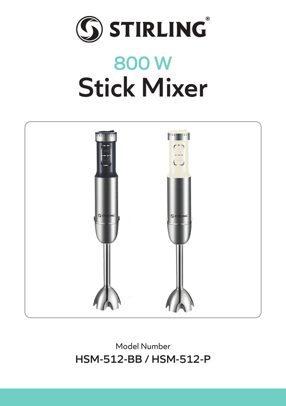 STIRLING HSM-512-BB QUICK START MANUAL Pdf Download | ManualsLib