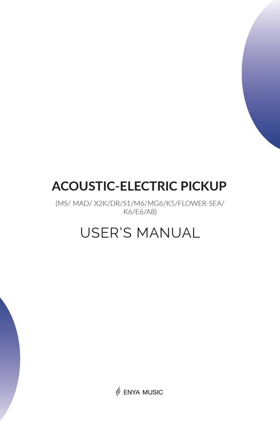 ENYA MUSIC MS USER MANUAL Pdf Download | ManualsLib