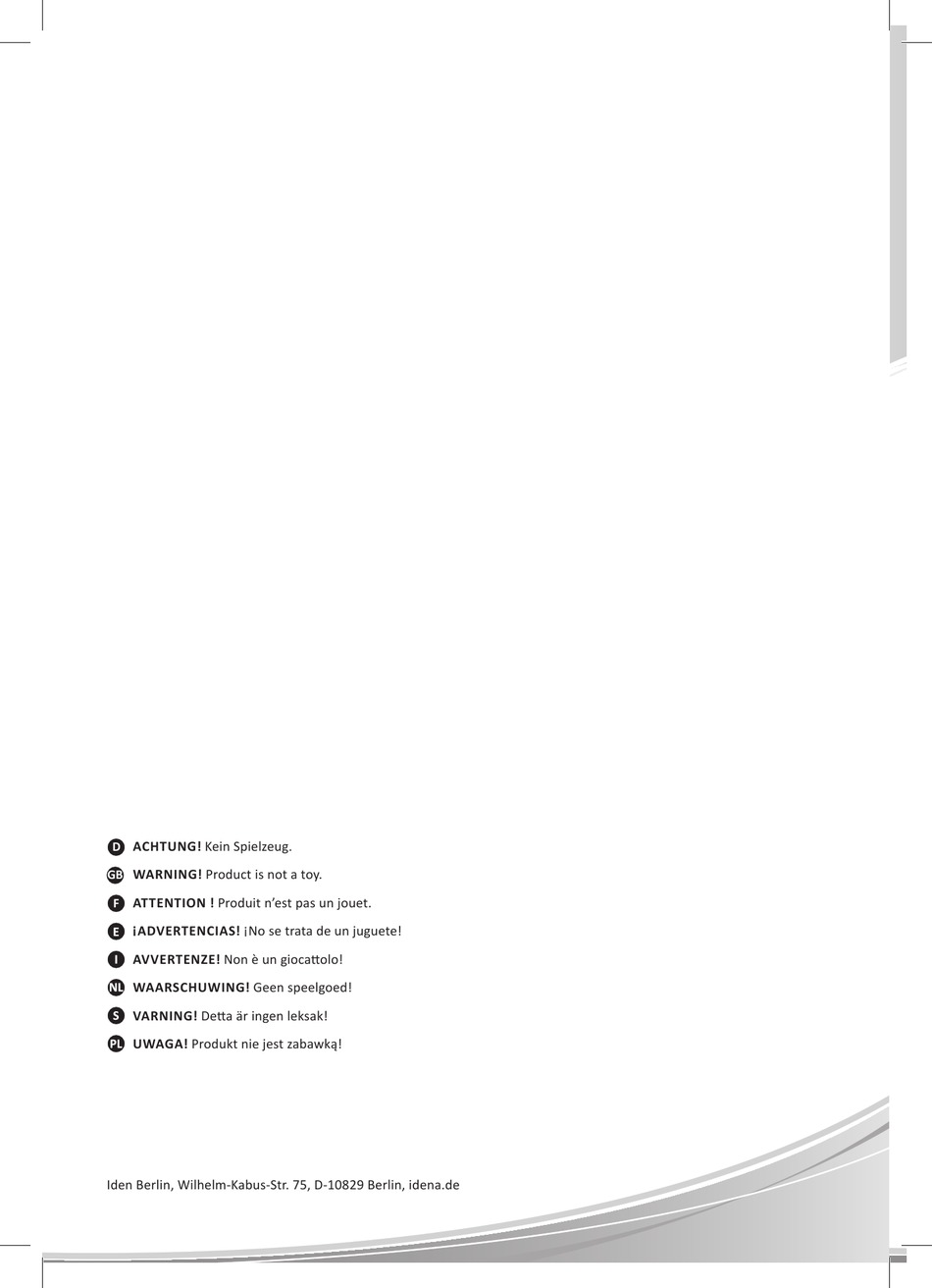 IDENA 4.0233 ASSEMBLY INSTRUCTIONS MANUAL Pdf Download | ManualsLib