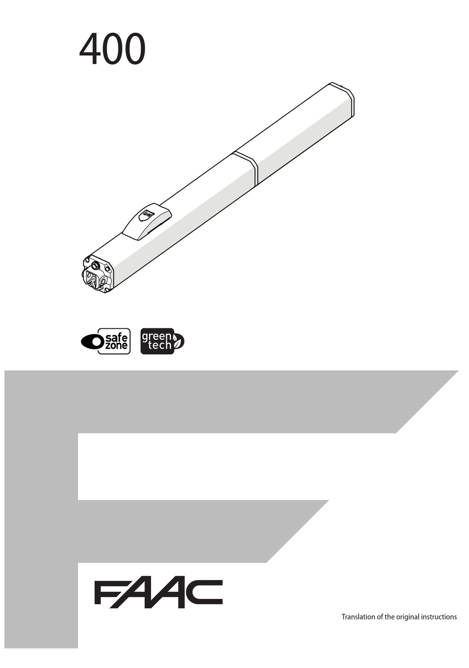 FAAC 400 SERIES INSTRUCTION MANUAL Pdf Download ManualsLib faac-400-series-instruction-manual-pdf-download-manualslib