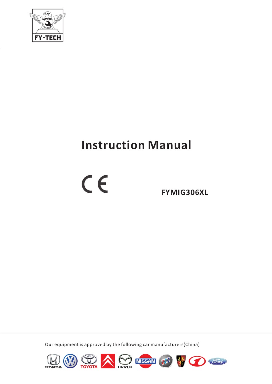 FY-TECH FYMIG306XL INSTRUCTION MANUAL Pdf Download | ManualsLib