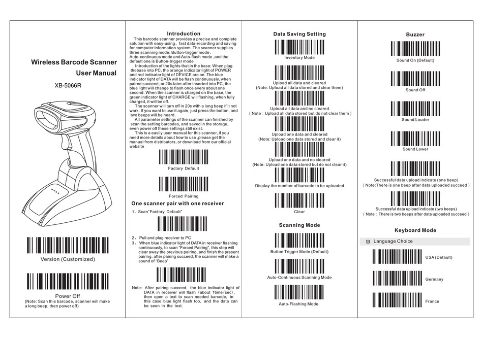 XUNBAO XB-5066R USER MANUAL Pdf Download | ManualsLib