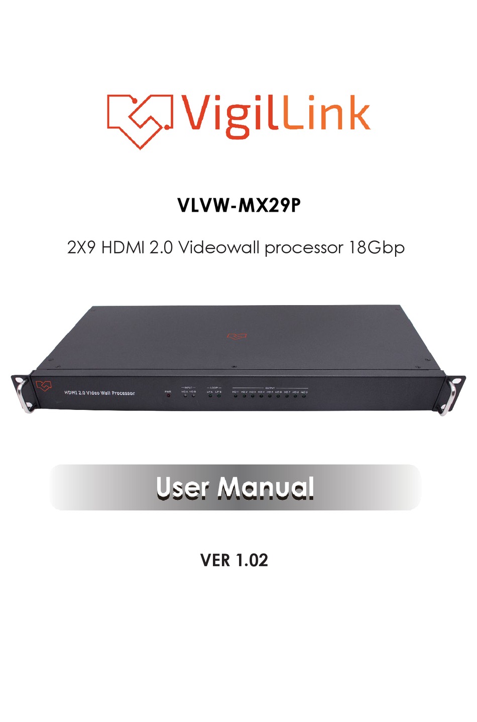VIGILLINK VLVW-MX29P USER MANUAL Pdf Download | ManualsLib