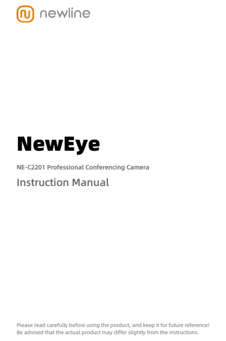 NEWLINE NEWEYE NE-C2201 INSTRUCTION MANUAL Pdf Download | ManualsLib