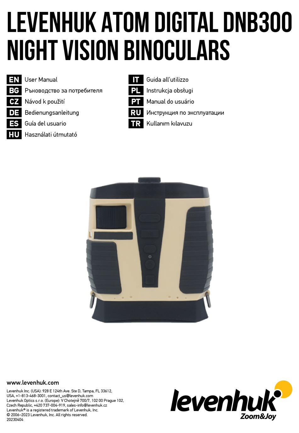 LEVENHUK DNB300 USER MANUAL Pdf Download | ManualsLib