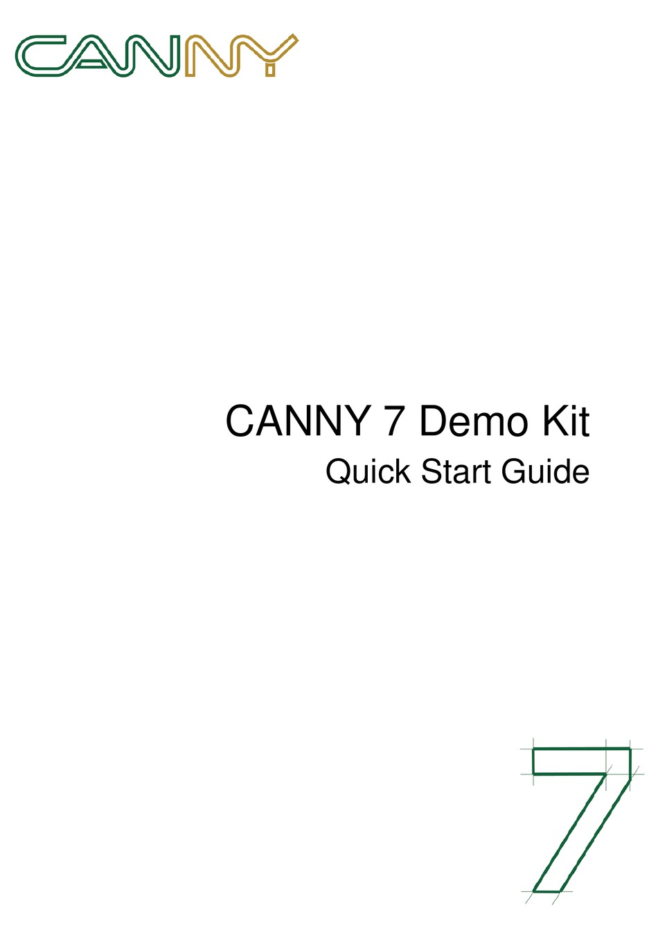 CANNY 7 QUICK START MANUAL Pdf Download | ManualsLib