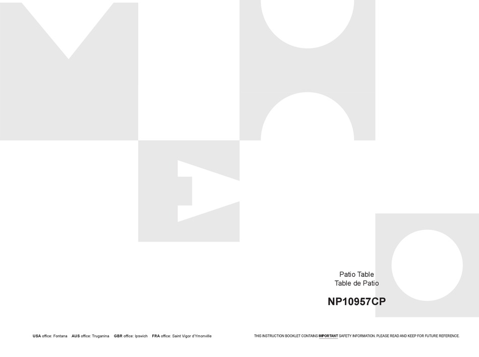 COSTWAY NP10957CP MANUAL Pdf Download | ManualsLib