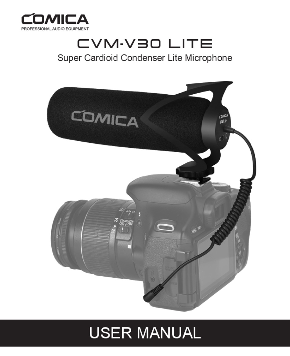 COMICA CVM-V30 LITE USER MANUAL Pdf Download | ManualsLib