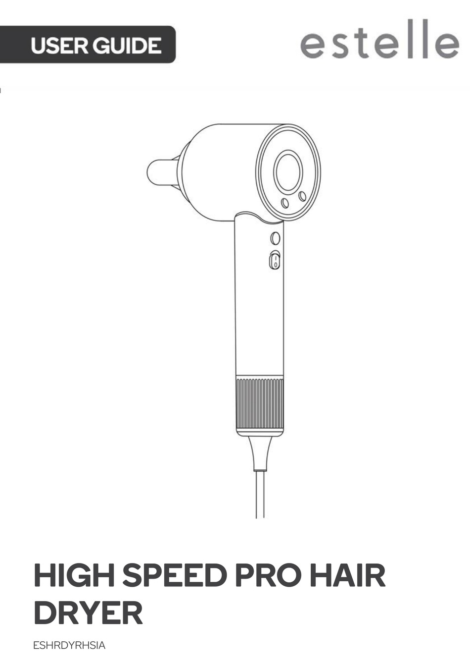 ESTELLE ESHRDYRHSIA USER MANUAL Pdf Download | ManualsLib