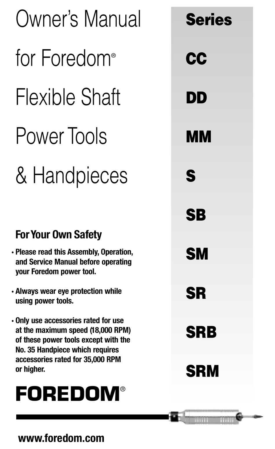 FOREDOM CC SERIES OWNER'S MANUAL Pdf Download | ManualsLib
