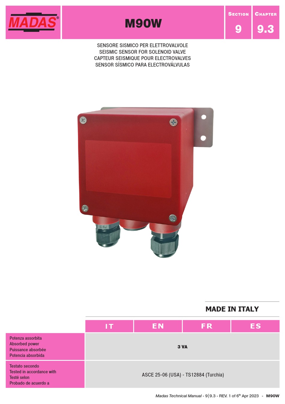 MADAS M90W MANUAL Pdf Download | ManualsLib