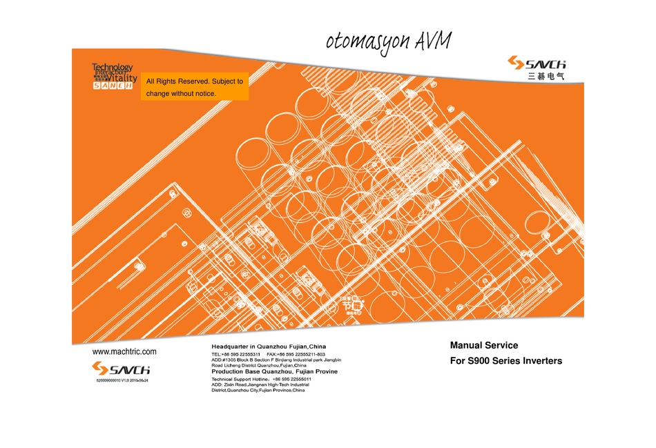 SANCH S900 SERIES MANUAL Pdf Download | ManualsLib