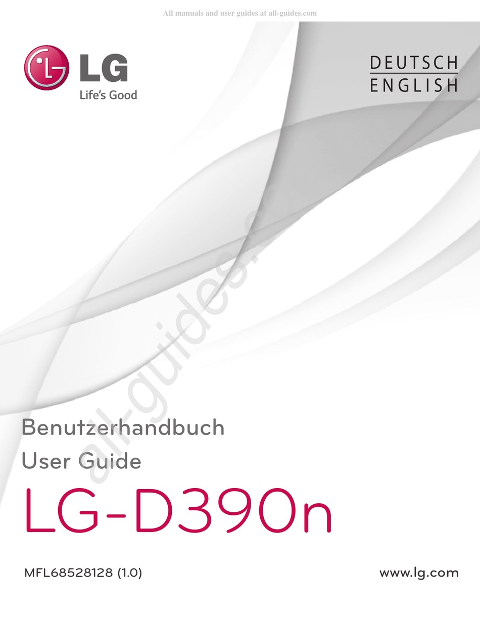 LG D390N USER MANUAL Pdf Download | ManualsLib