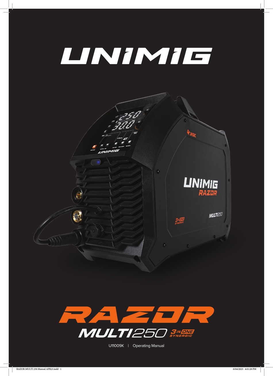 UNIMIG RAZOR MULTI 250 OPERATING MANUAL Pdf Download | ManualsLib UNIMIG RAZOR MULTI 250 OPERATING MANUAL Pdf Download | ManualsLib