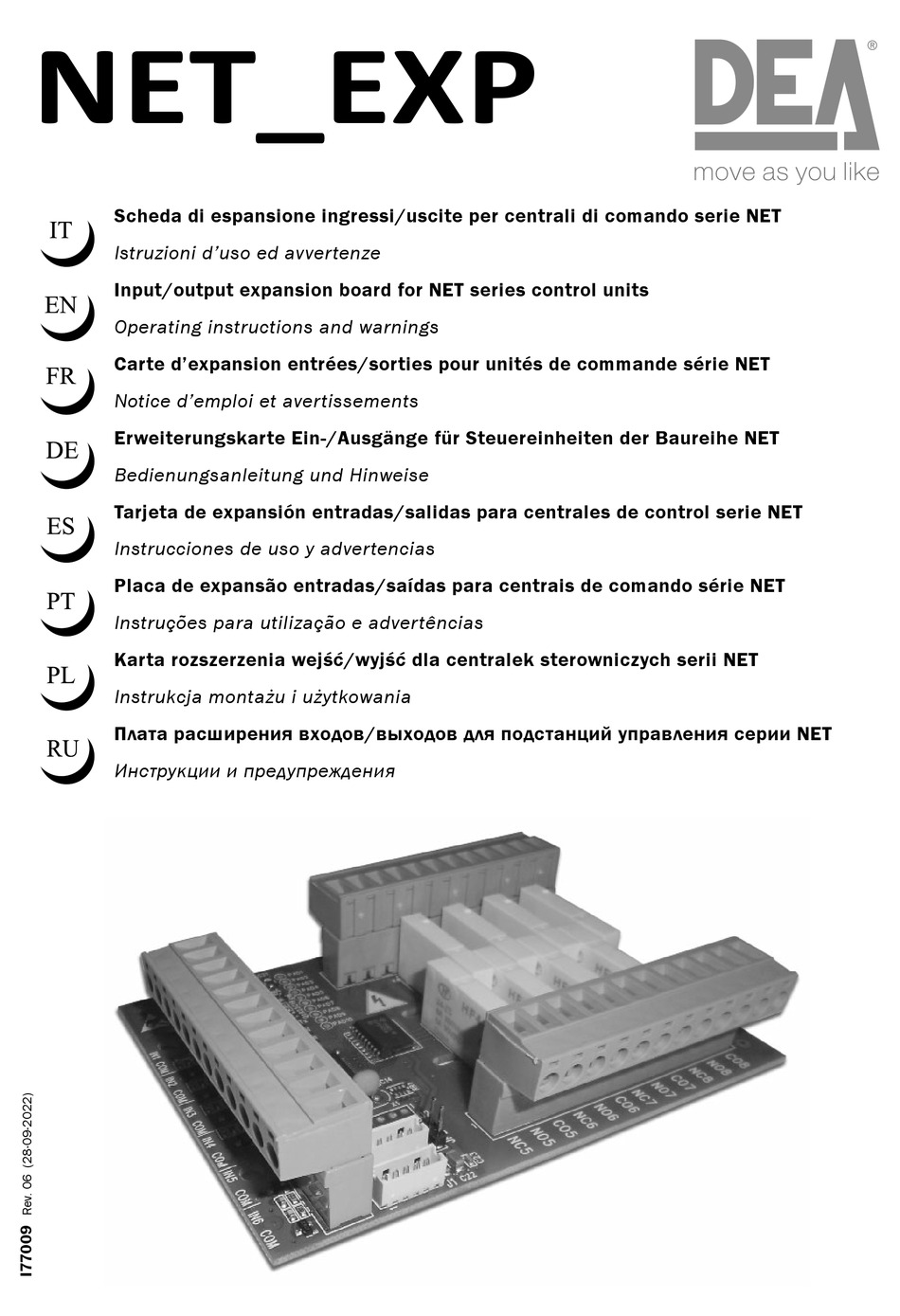 DEA NET EXP OPERATING INSTRUCTIONS AND WARNINGS Pdf Download | ManualsLib