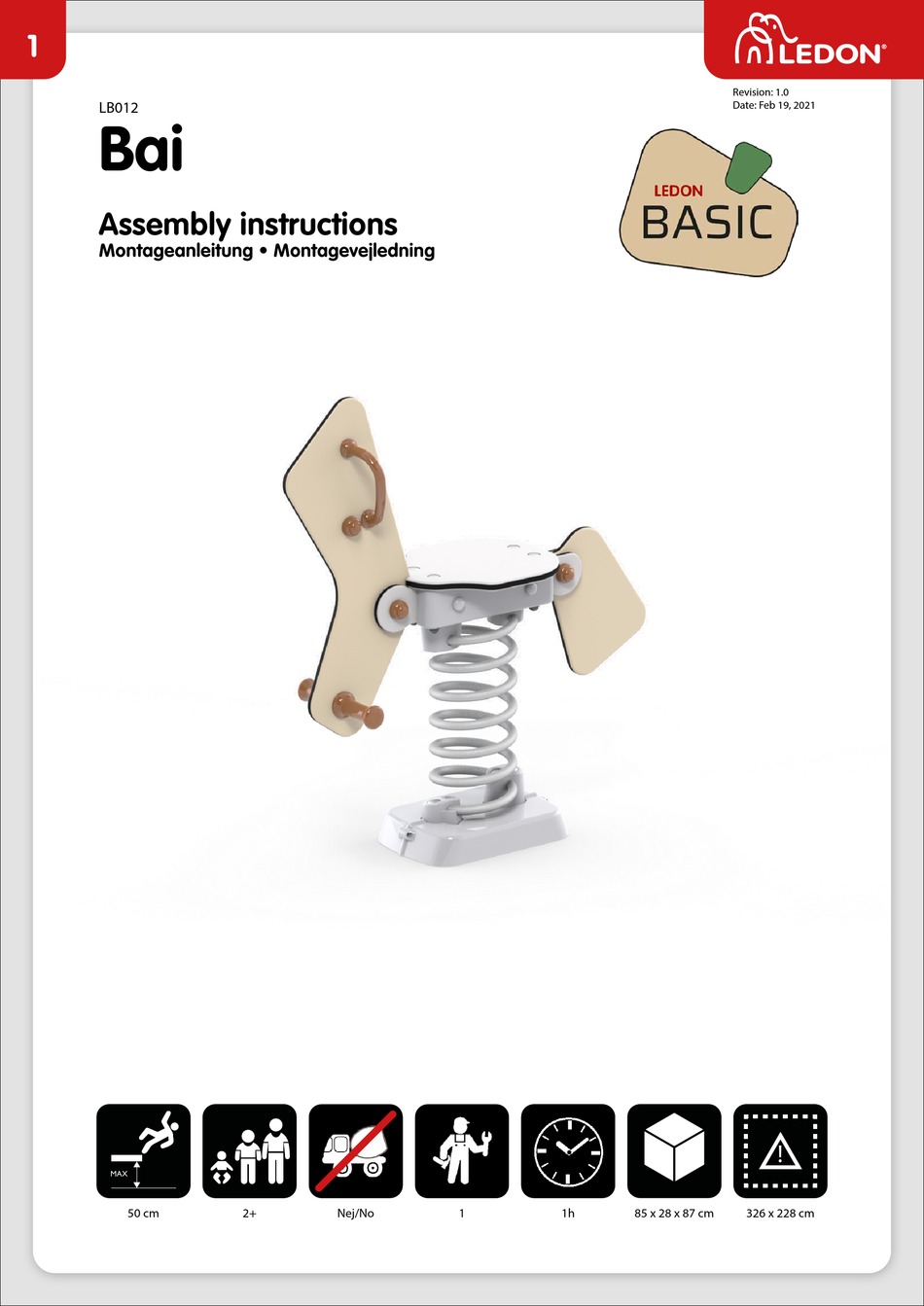 LEDON BASIC BAI LB012 ASSEMBLY INSTRUCTIONS MANUAL Pdf Download ... LEDON BASIC BAI LB012 ASSEMBLY INSTRUCTIONS MANUAL Pdf Download ...