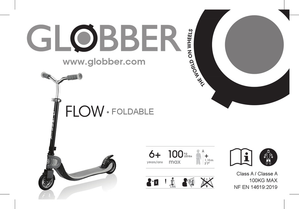 GLOBBER FLOW FOLDABLE OWNER'S MANUAL Pdf Download | ManualsLib