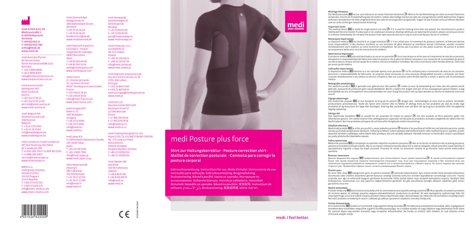 MEDI POSTURE PLUS FORCE MANUAL Pdf Download | ManualsLib