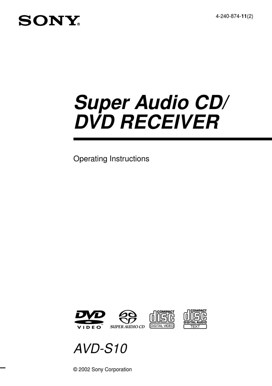 sony-avd-s10-operating-instructions-manual-pdf-download-manualslib