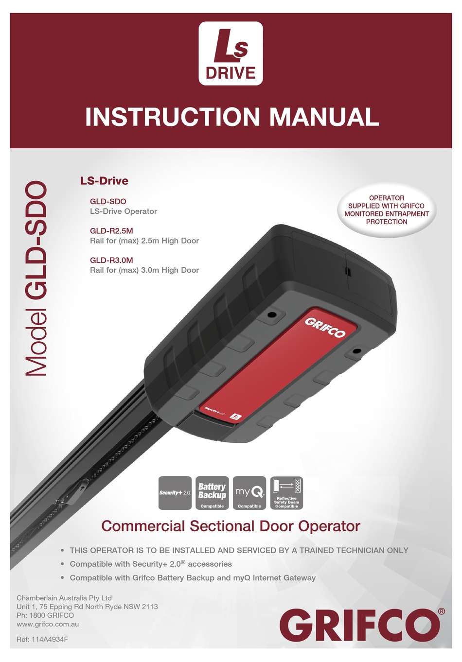 GRIFCO GLD-R2.5M INSTRUCTION MANUAL Pdf Download | ManualsLib