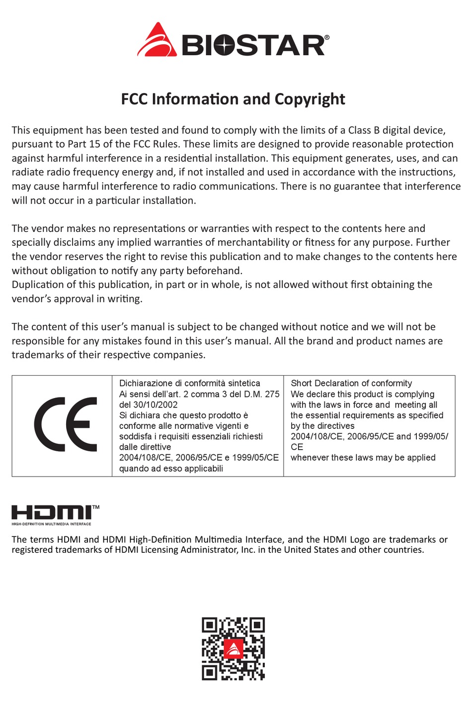 BIOSTAR B760MXC2 PRO D4 MANUAL Pdf Download | ManualsLib