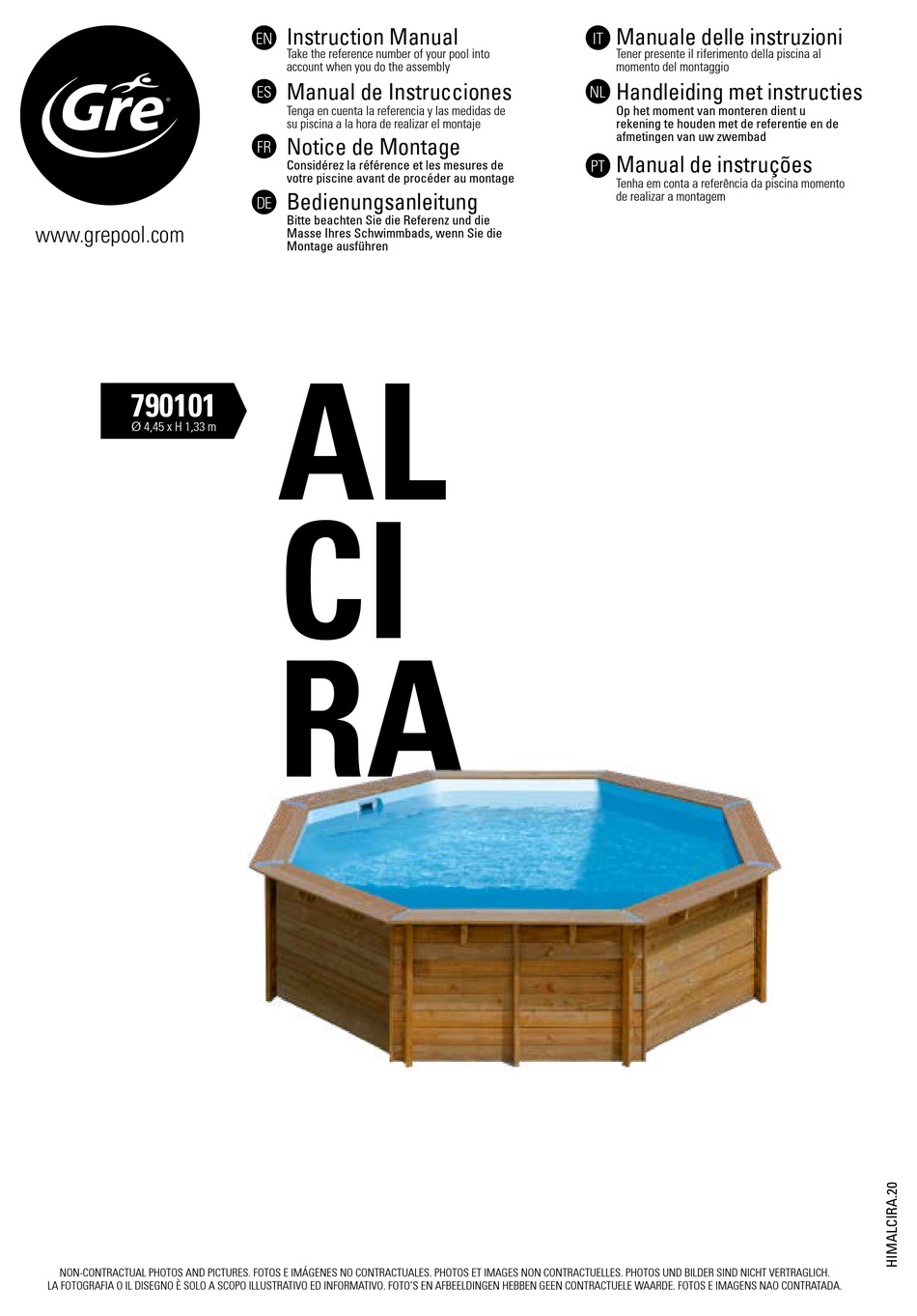GRE ALCIRA INSTRUCTION MANUAL Pdf Download | ManualsLib