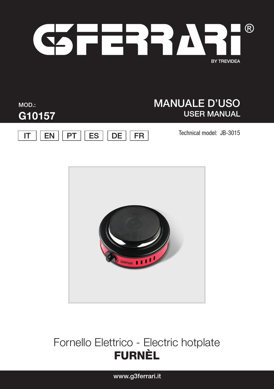 TREVIDEA G3 FERRARI G10157 USER MANUAL Pdf Download | ManualsLib