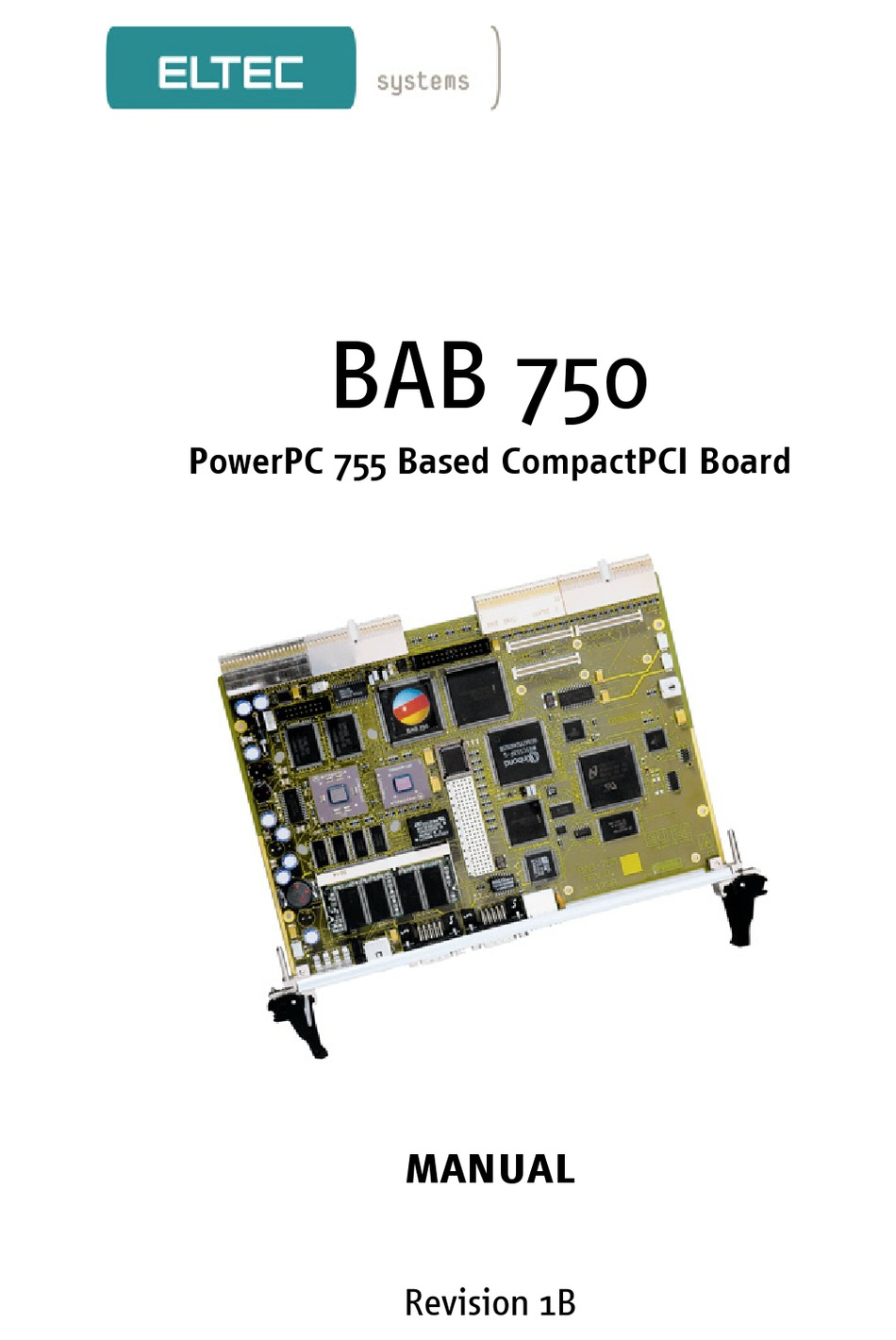 ELTEC BAB 750 MANUAL Pdf Download | ManualsLib