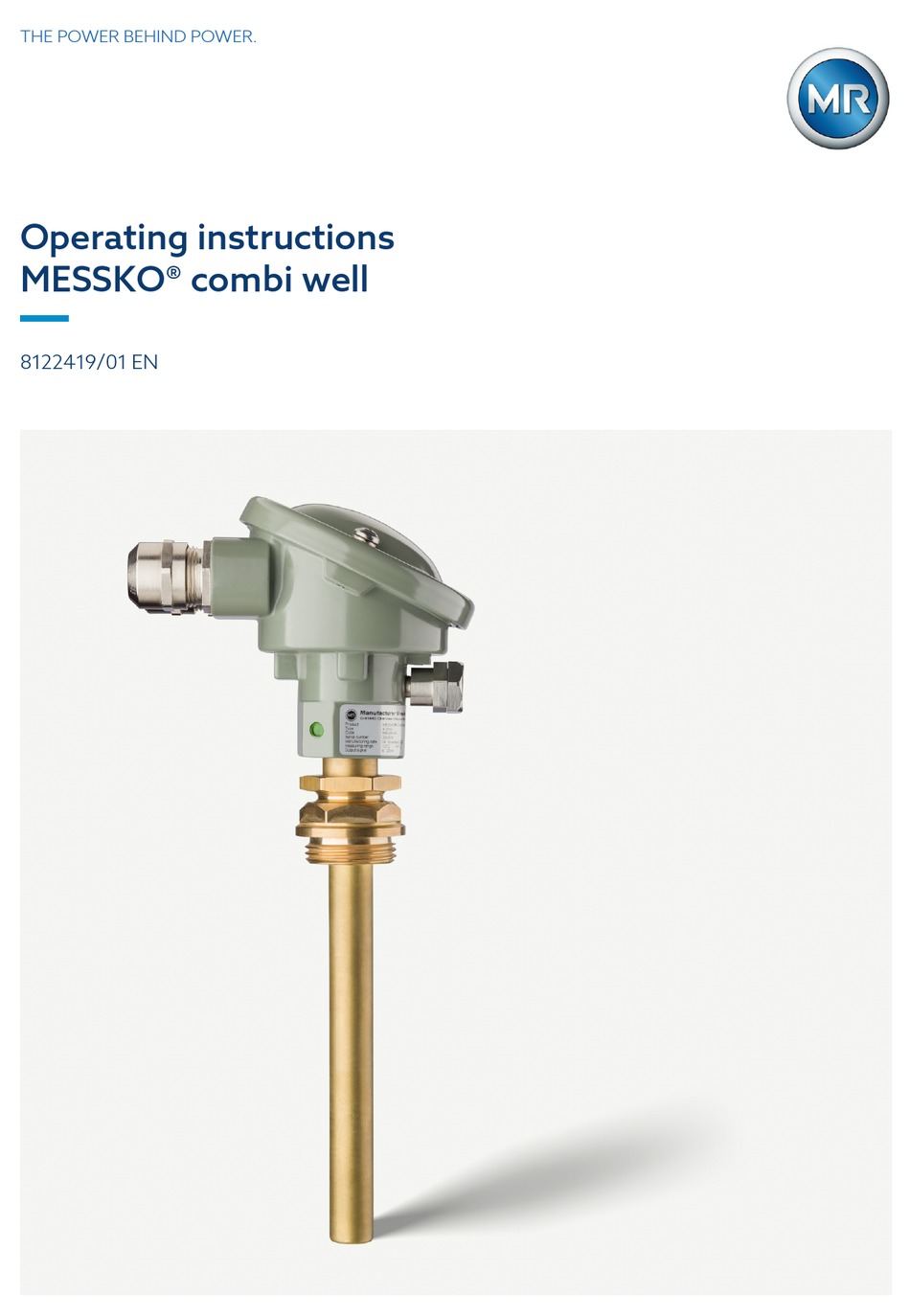 Mr Messko Combi Well Operating Instructions Manual Pdf Download
