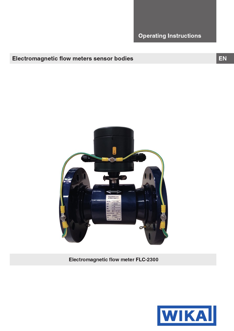 WIKA FLC-2300 OPERATING INSTRUCTIONS MANUAL Pdf Download | ManualsLib