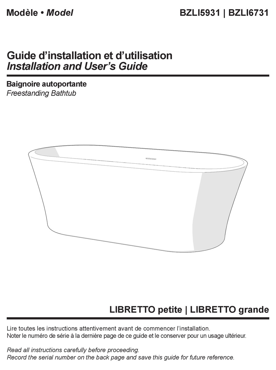 FLEURCO LIBRETTO BZLI5931 INSTALLATION AND USER MANUAL Pdf Download ...