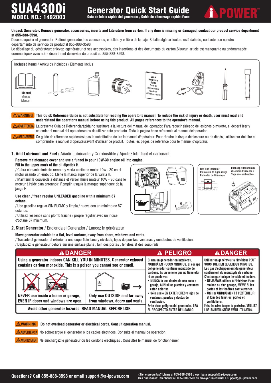IPOWER 1492003 QUICK START MANUAL Pdf Download | ManualsLib