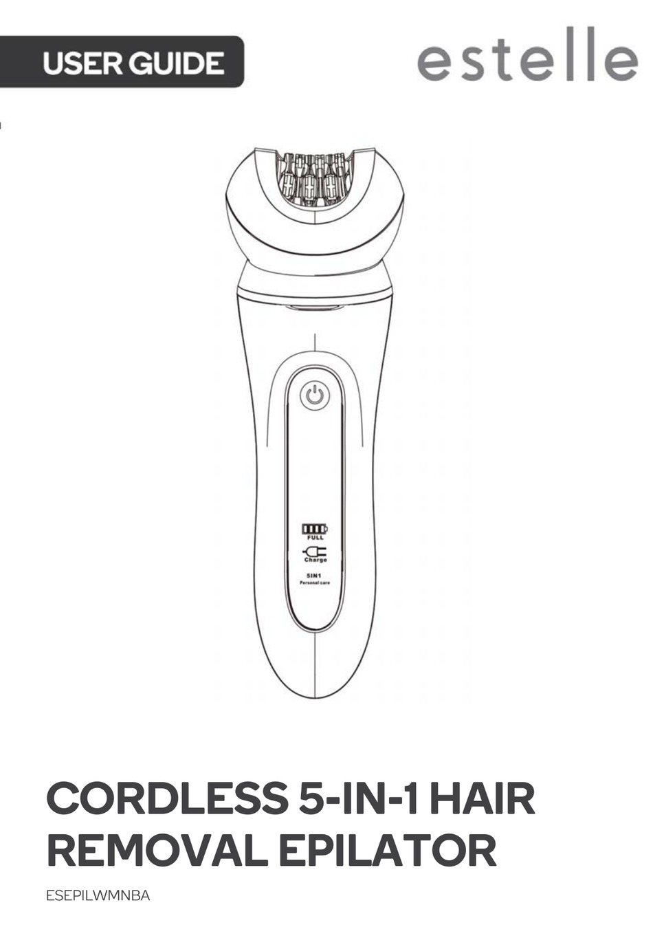 ESTELLE ESEPILWMNBA USER MANUAL Pdf Download | ManualsLib