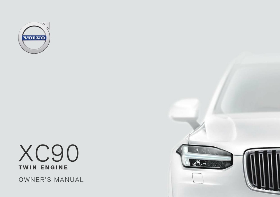 VOLVO XC90 TWIN ENGINE 2018 OWNER'S MANUAL Pdf Download | ManualsLib