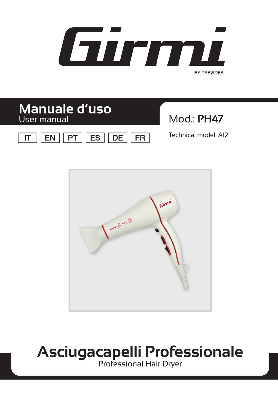 TREVIDEA GIRMI PH47 USER MANUAL Pdf Download | ManualsLib