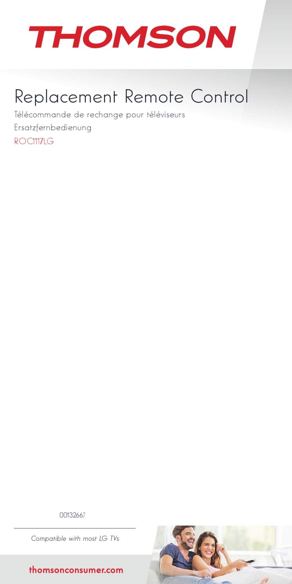 THOMSON ROC1117LG MANUAL Pdf Download | ManualsLib