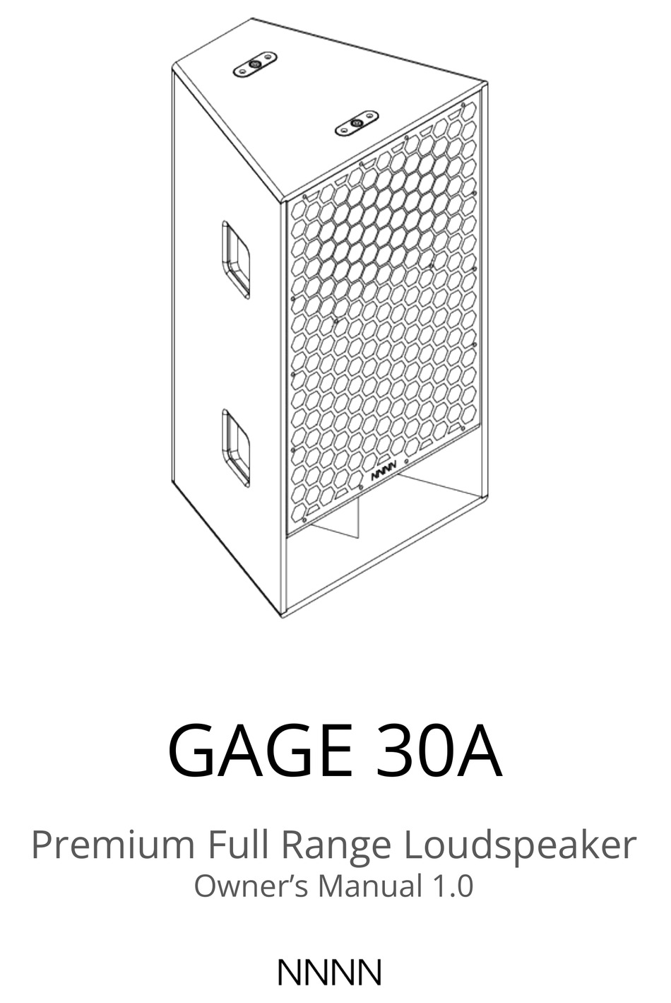 NNNN GAGE 30A OWNER'S MANUAL Pdf Download | ManualsLib