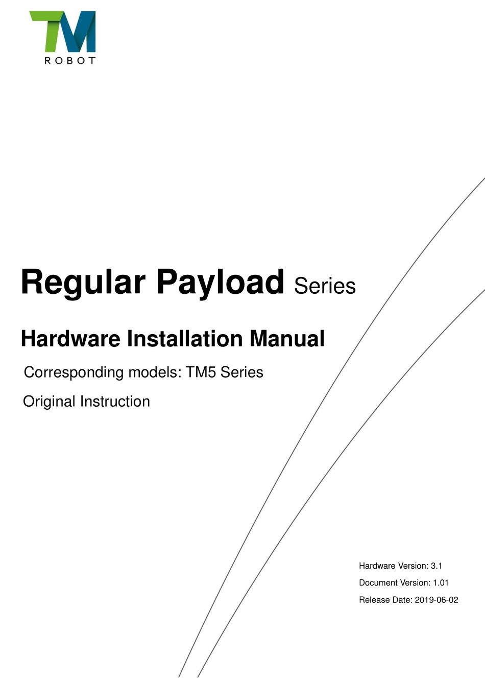 TM ROBOT REGULAR PAYLOAD SERIES HARDWARE INSTALLATION MANUAL Pdf ...