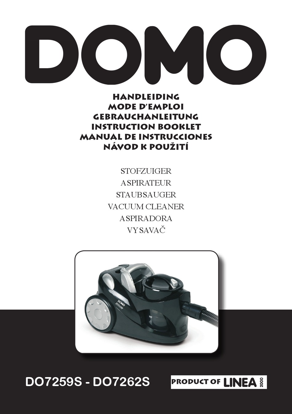LINEA 2000 DOMO DO7259S INSTRUCTION BOOKLET Pdf Download | ManualsLib