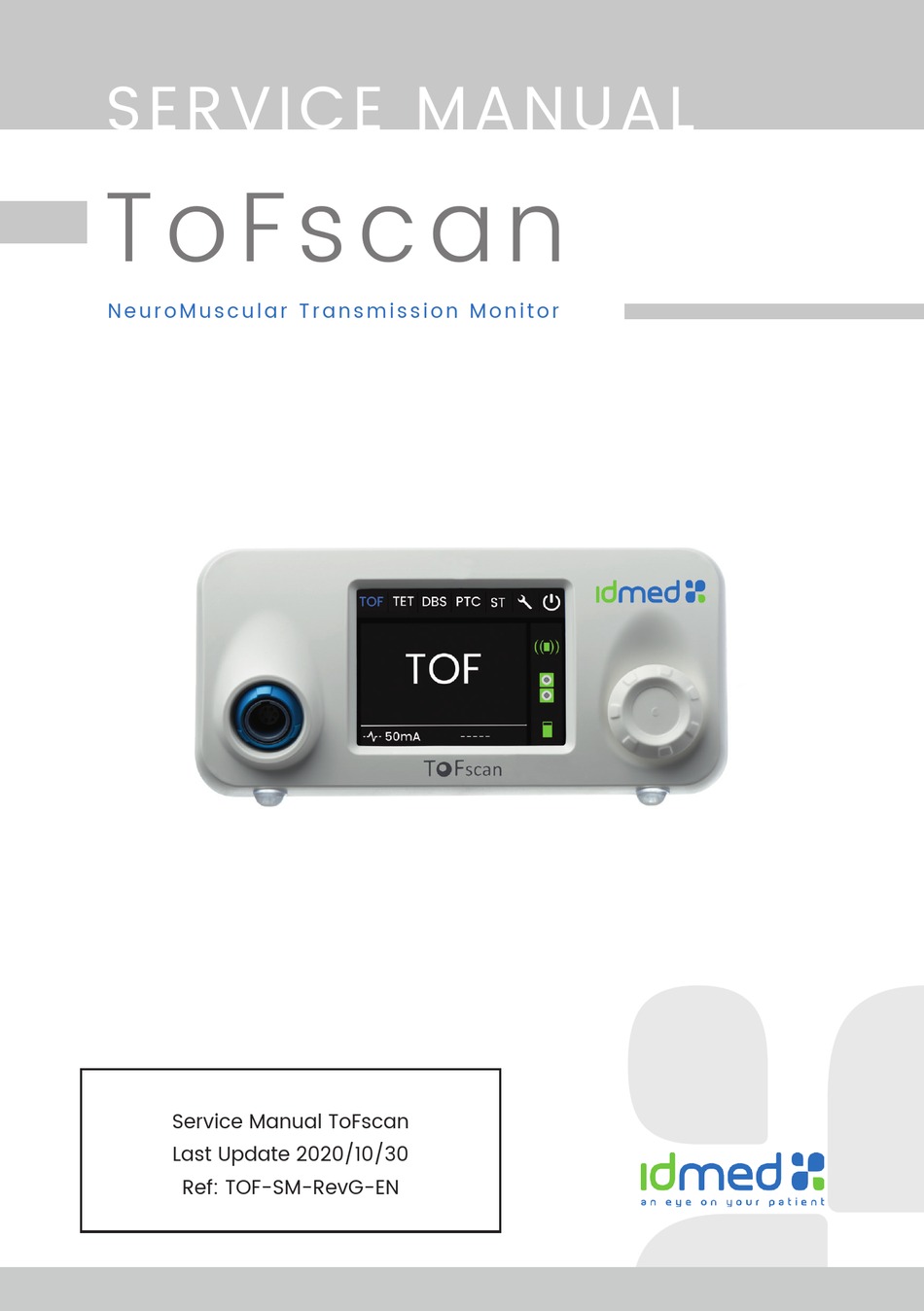 IDMED TOFSCAN SERVICE MANUAL Pdf Download | ManualsLib
