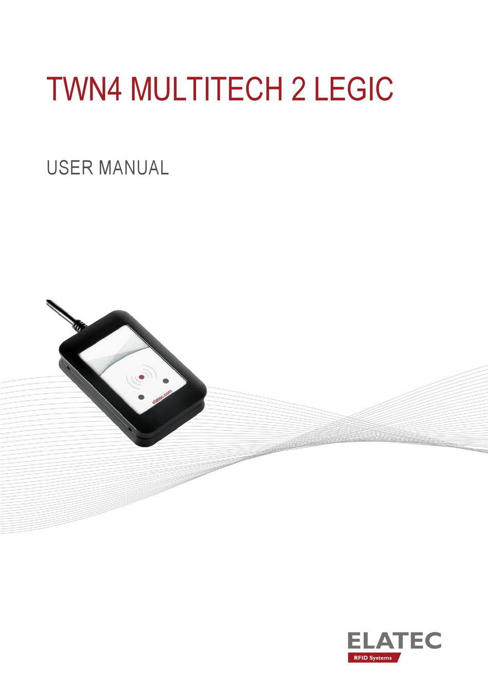 Elatec Twn4 Multitech 2 Legic User Manual Pdf Download Manualslib