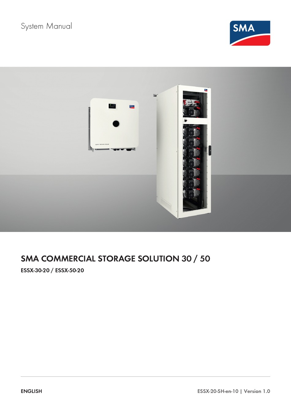 SMA COMMERCIAL STORAGE SOLUTION 30 SYSTEM MANUAL Pdf Download | ManualsLib